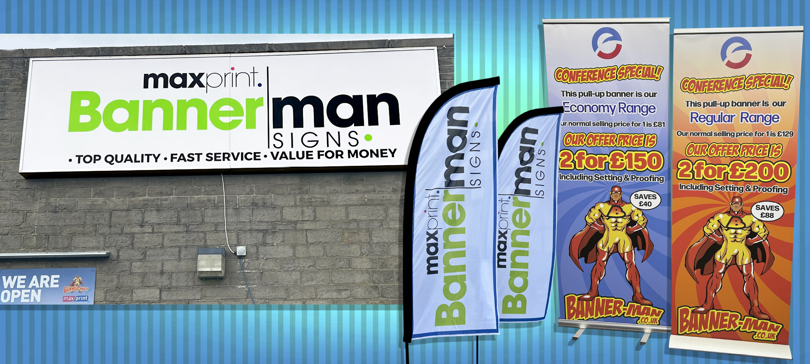 Bannerman Bradford | Your Local Banner Printing Hero!